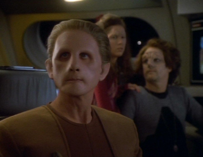 DS9: Vortex. Det där Odo förstår att han är en changeling.